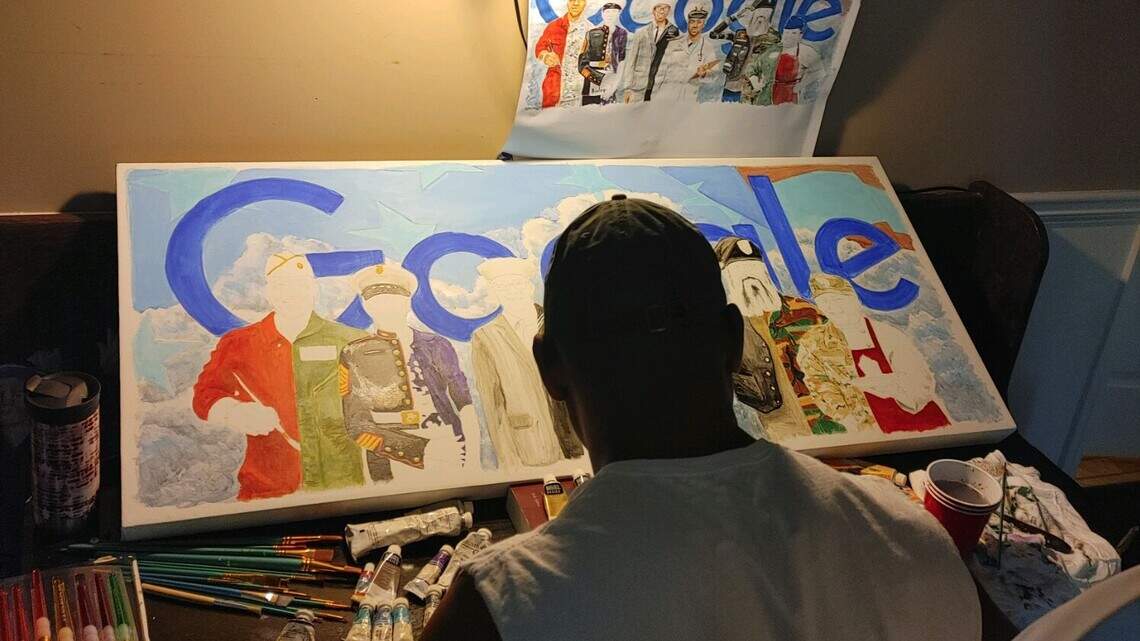 Columbus GA artist creates Google Doodle for Veterans Day | Columbus ...