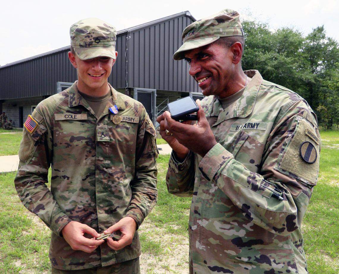 US Army Pvt Matthew Cole of Fort Moore awarded Soldier’s Medal ...