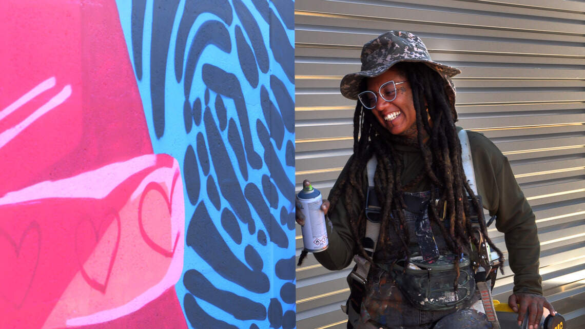 This Atlanta-based artist paints a new mural in Columbus, GA | Columbus ...